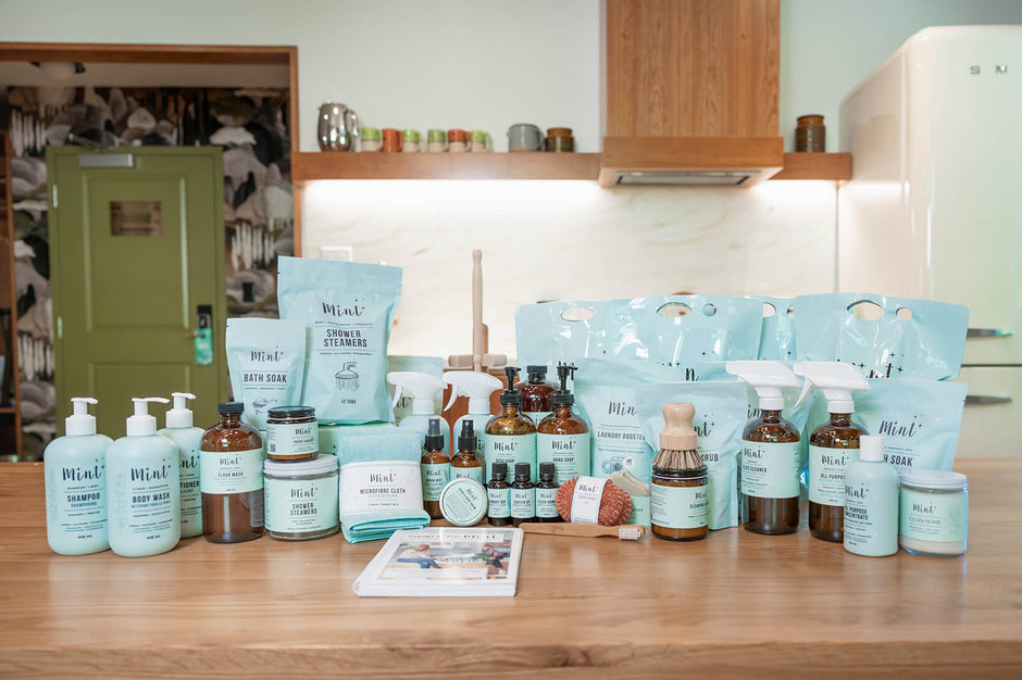 Mint Cleaning Products
